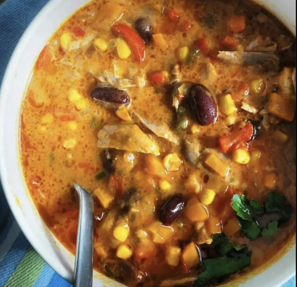 Soupe Mexicaine de Poulet